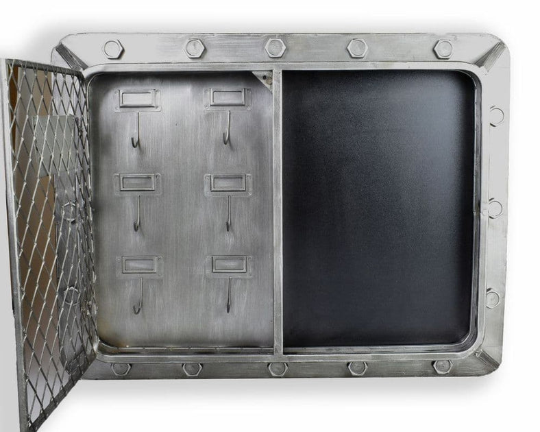 60cm Blackboard & Key Cage With Hooks – The Interiors Barn