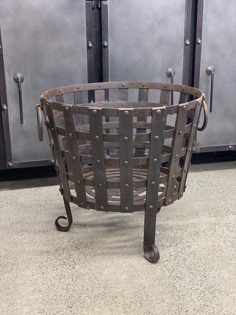 Iron Lattice Fire Pot – The Interiors Barn