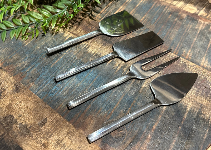 Hexagon Handle Cheese Knife Set/4 – The Interiors Barn