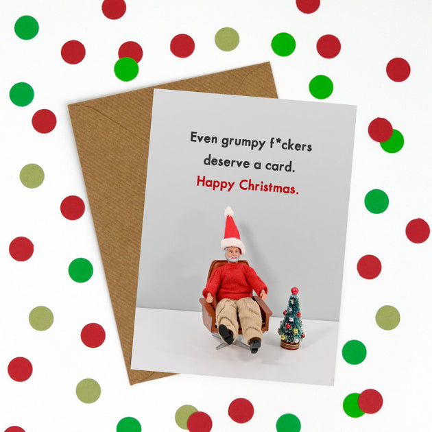 Card: Grumpy Xmas – The Interiors Barn