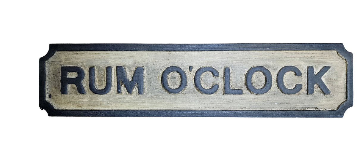 Small Rum O'Clock Sign – The Interiors Barn