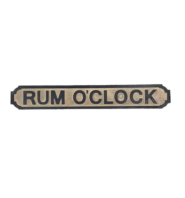 RUM O'CLOCK SIGN – The Interiors Barn