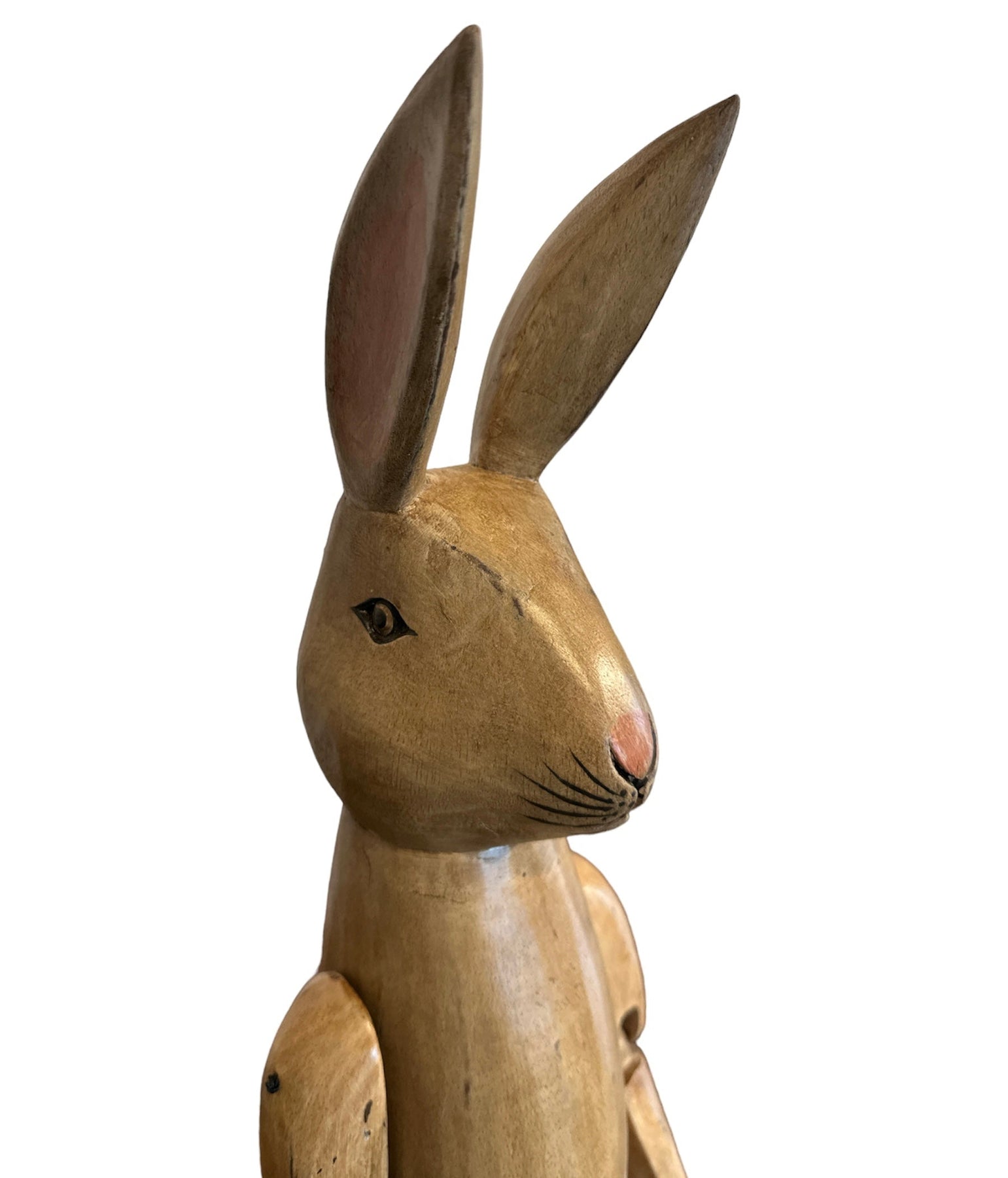 Large Wooden Rabbit – The Interiors Barn