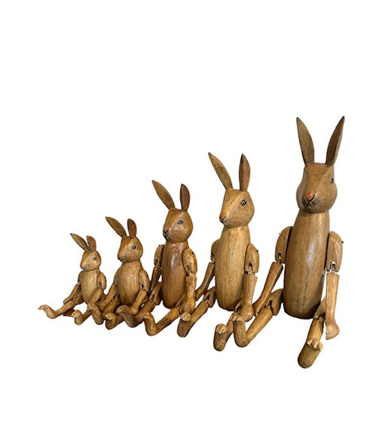 Extra Extra Small Wooden Rabbit – The Interiors Barn