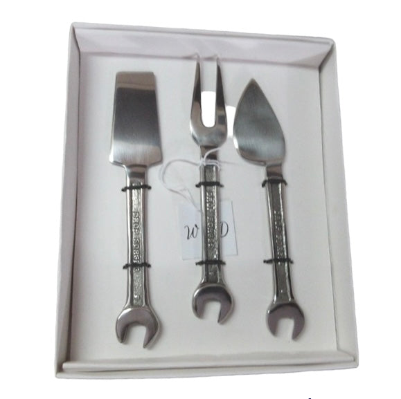 Spanner Cheese Knives Set of 3 – The Interiors Barn