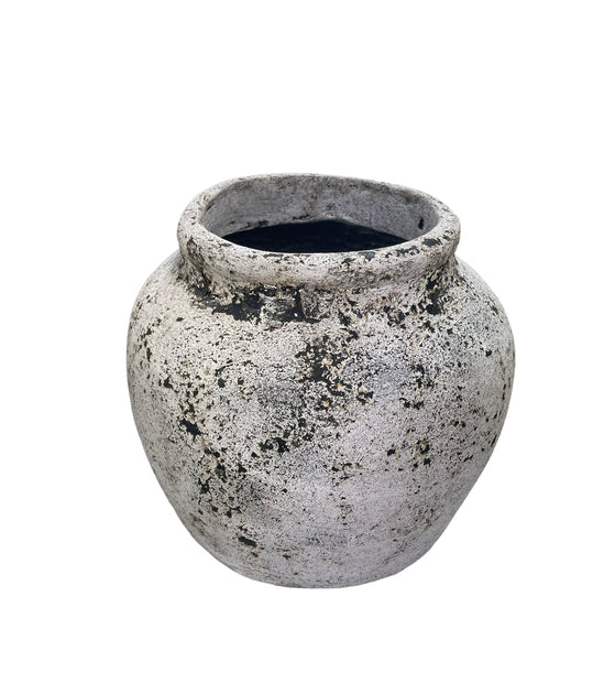 Whitewash Clay Pot – The Interiors Barn