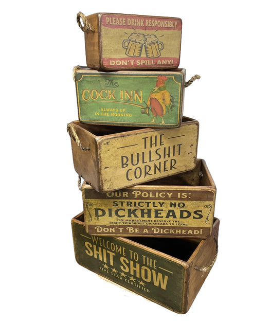 Cheeky Collection - Box with Rope Handles – The Interiors Barn