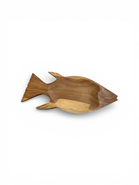 Teak Fish Plate – The Interiors Barn