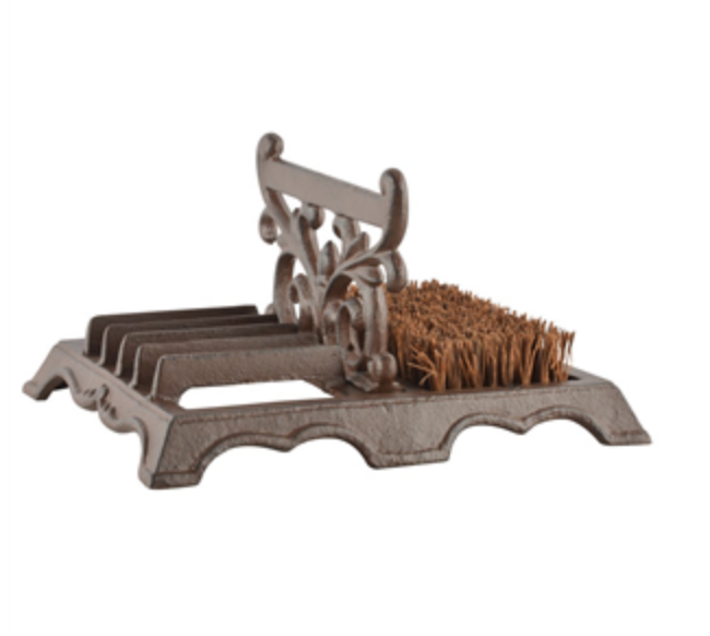 Boot Brush With Scraper – The Interiors Barn