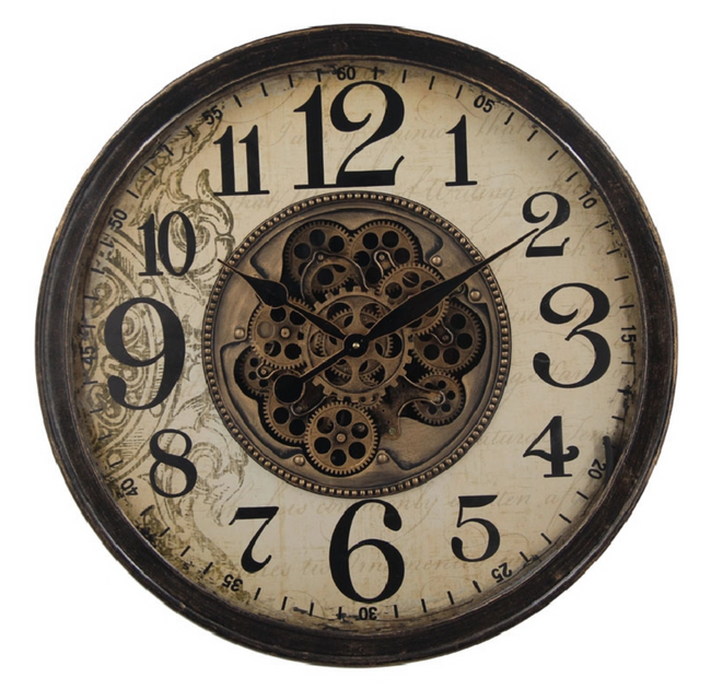 Two tone clock – The Interiors Barn