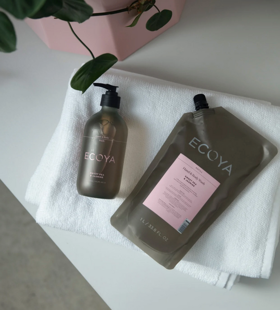 ECOYA- Hand & Body Wash - Sweet Pea & Jasmine – The Interiors Barn