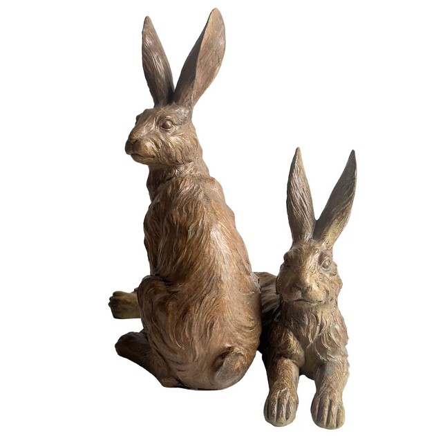 WALNUT COUNTRY HARE JUNIOR - STANDING EARTH – The Interiors Barn