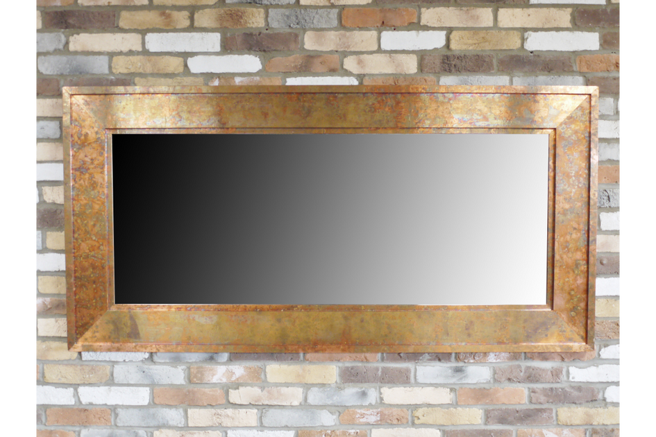 Large Copper Finish Mirror – The Interiors Barn