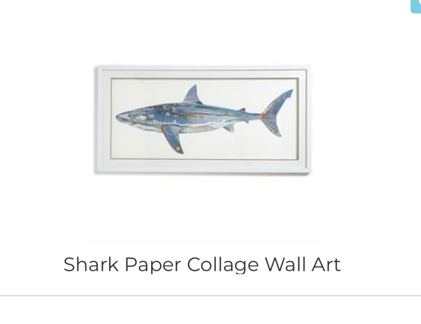 Shark Collage Art – The Interiors Barn