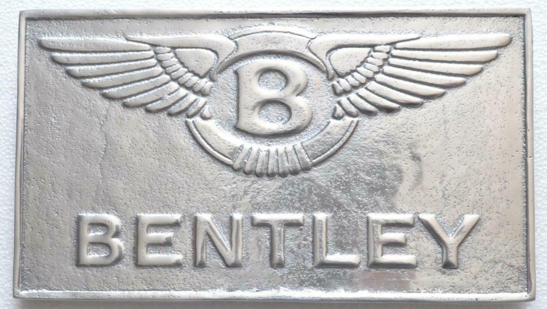 Aluminium Small Bentley Sign – The Interiors Barn