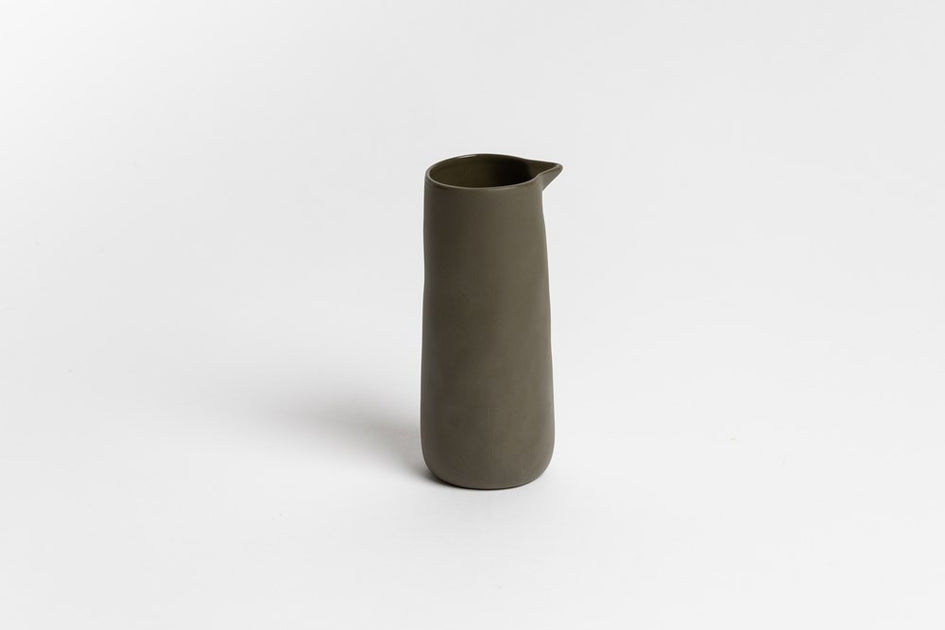 Haan Jug - Olive Green – The Interiors Barn