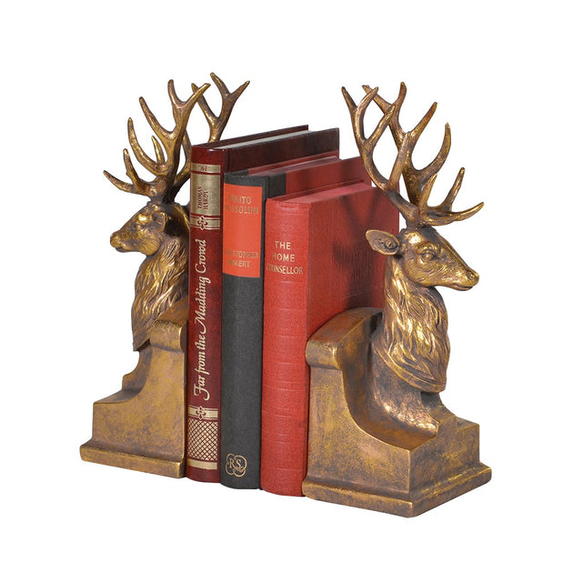 Stag Bookends – The Interiors Barn