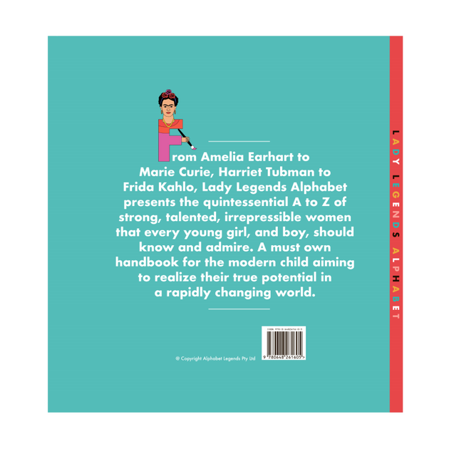 Lady Legends Alphabet Book – The Interiors Barn