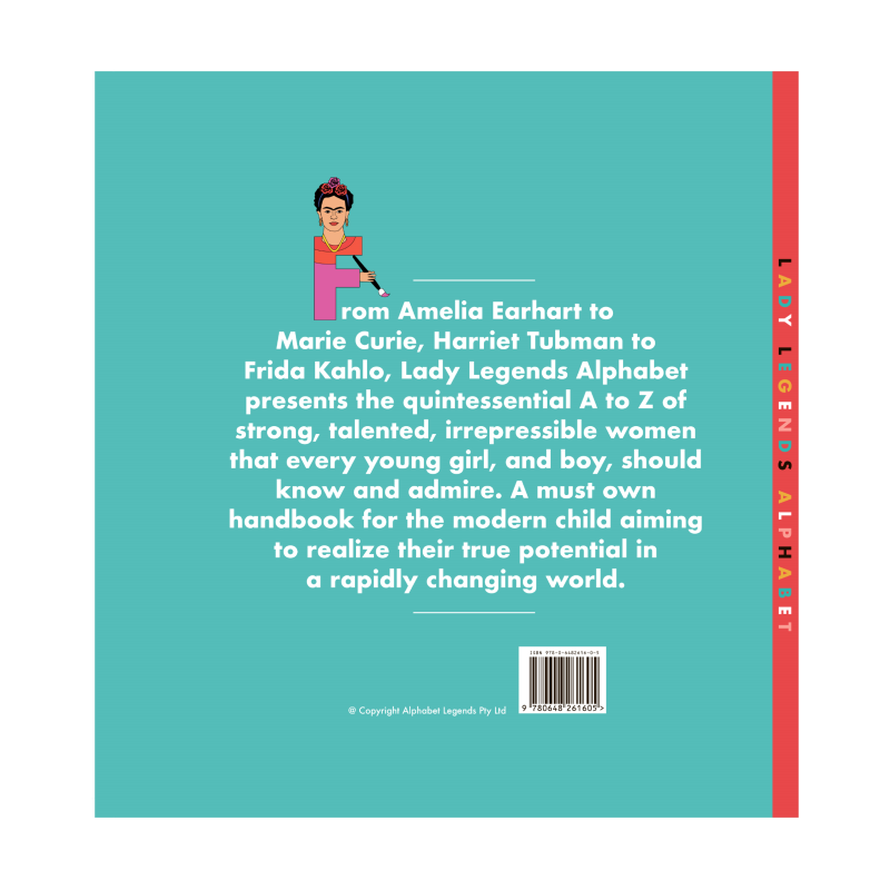 Lady Legends Alphabet Book – The Interiors Barn