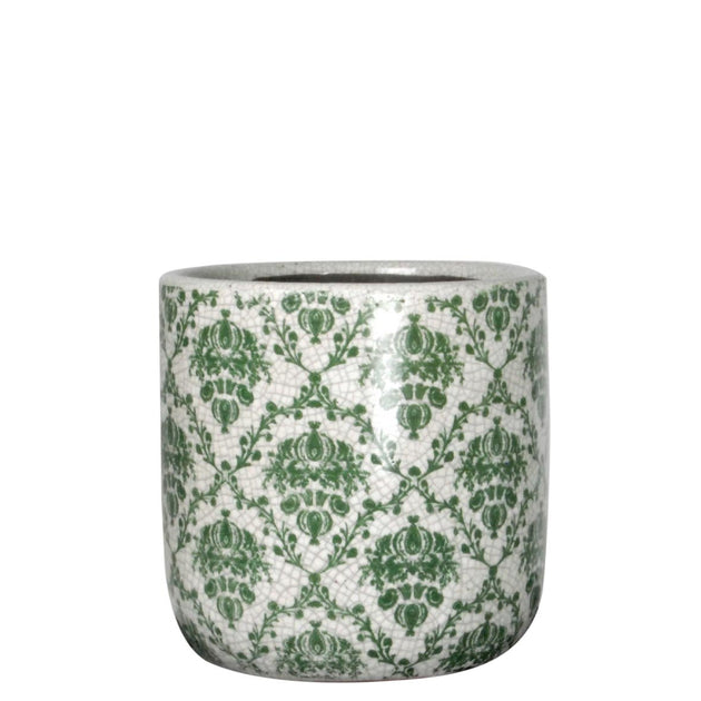 Bastille Pot - Green Med – The Interiors Barn