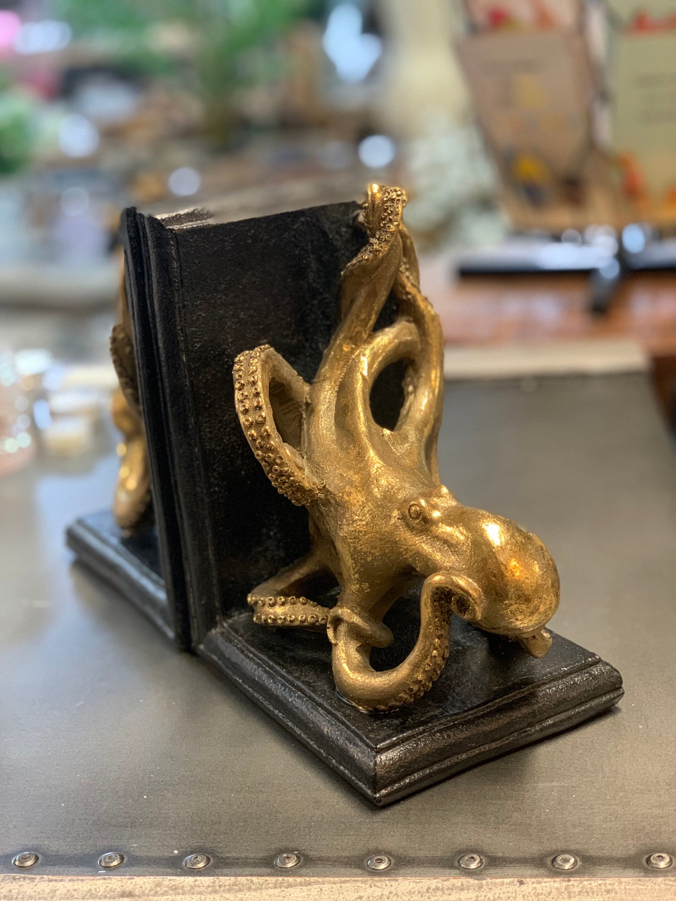 Pair of Octopus Bookends – The Interiors Barn