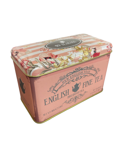 TEA ENGLISH FINE TEAS TIN 40 BAG – The Interiors Barn