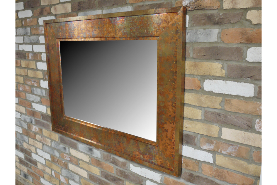 Medium Copper Finish mirror – The Interiors Barn