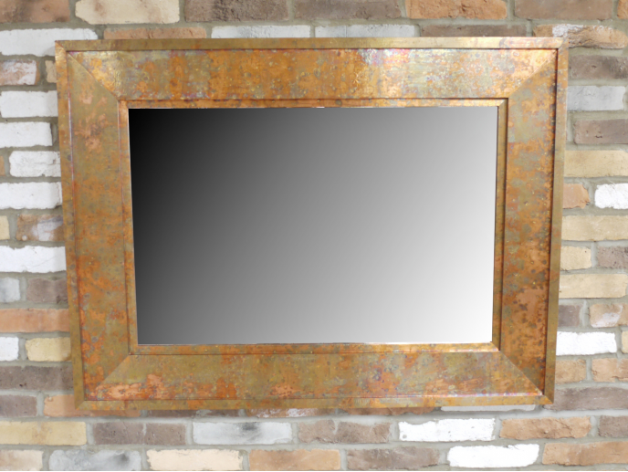 Medium Copper Finish mirror – The Interiors Barn