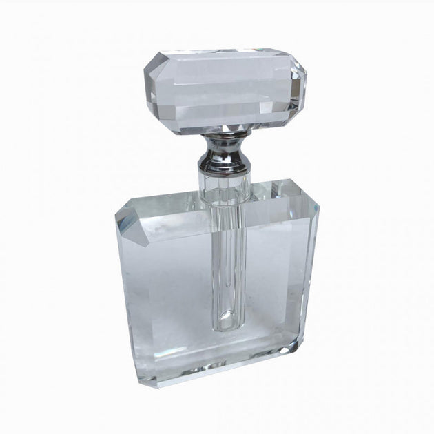 Large Square Perfume Bottle – The Interiors Barn